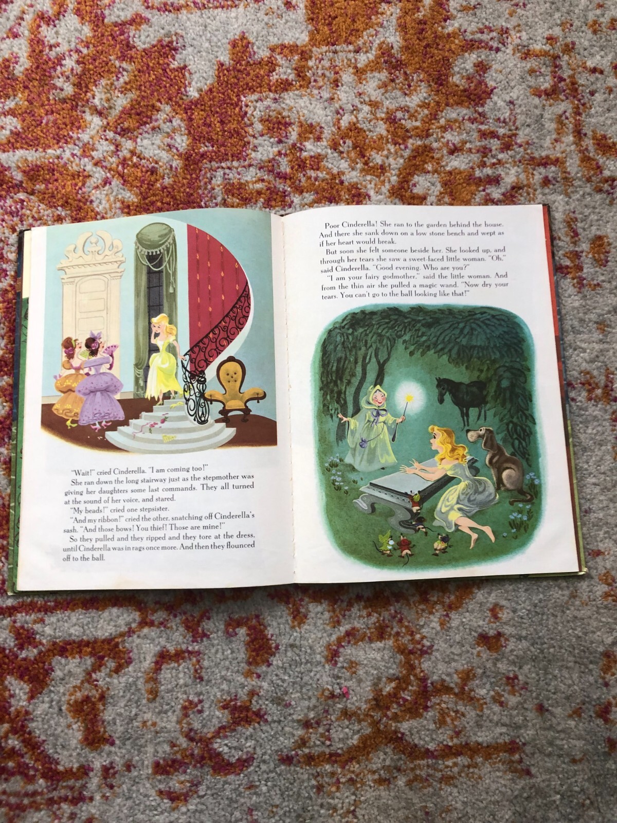 1950 Walt Disney's Cinderella Book RARE Damaged WALT DISNEY LIBRARY | eBay