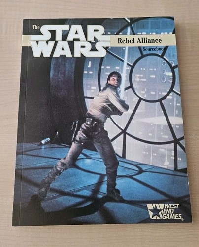 Star Wars Rebel Alliance West End Games D6 RPG Softcover First Edition ...