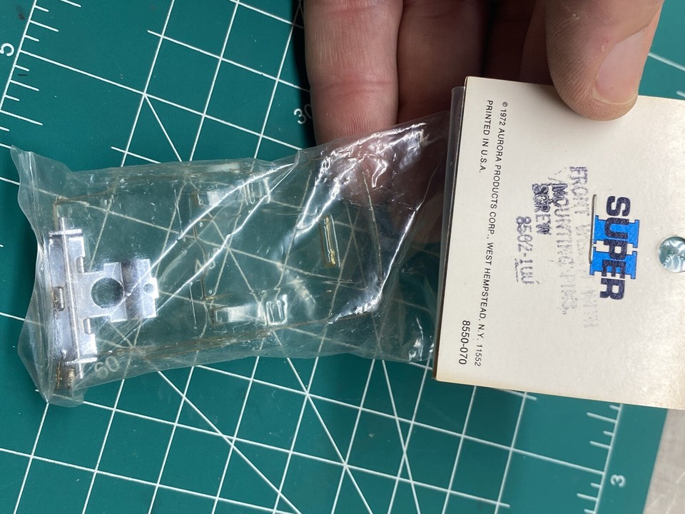 AURORA AFX SUPER II SLOT CAR BODY FRONT WEIGHT NOS | eBay