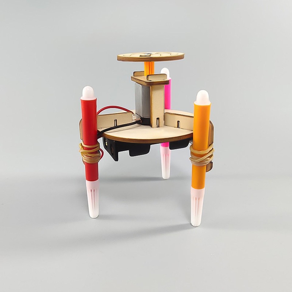 Doodling Robot Building Kits Fine Motor Interactive DIY Assembly Stem ...