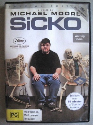 Sicko (DVD, 2007), Michael Moore, Region 4 - Used DVD-GC, Free FAST ...