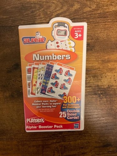 Vintage Toy Playskool Alphie Booster Pack Numbers 2010 Learn Home Kids ...