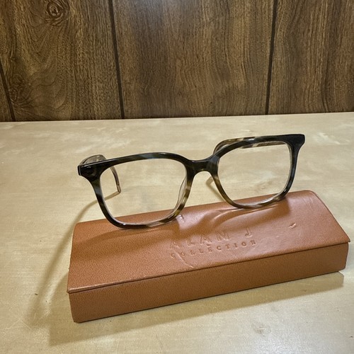 Alan J Collection Glasses Frame AJ-146 Clear And Brown FRAMES ONLY Made ...
