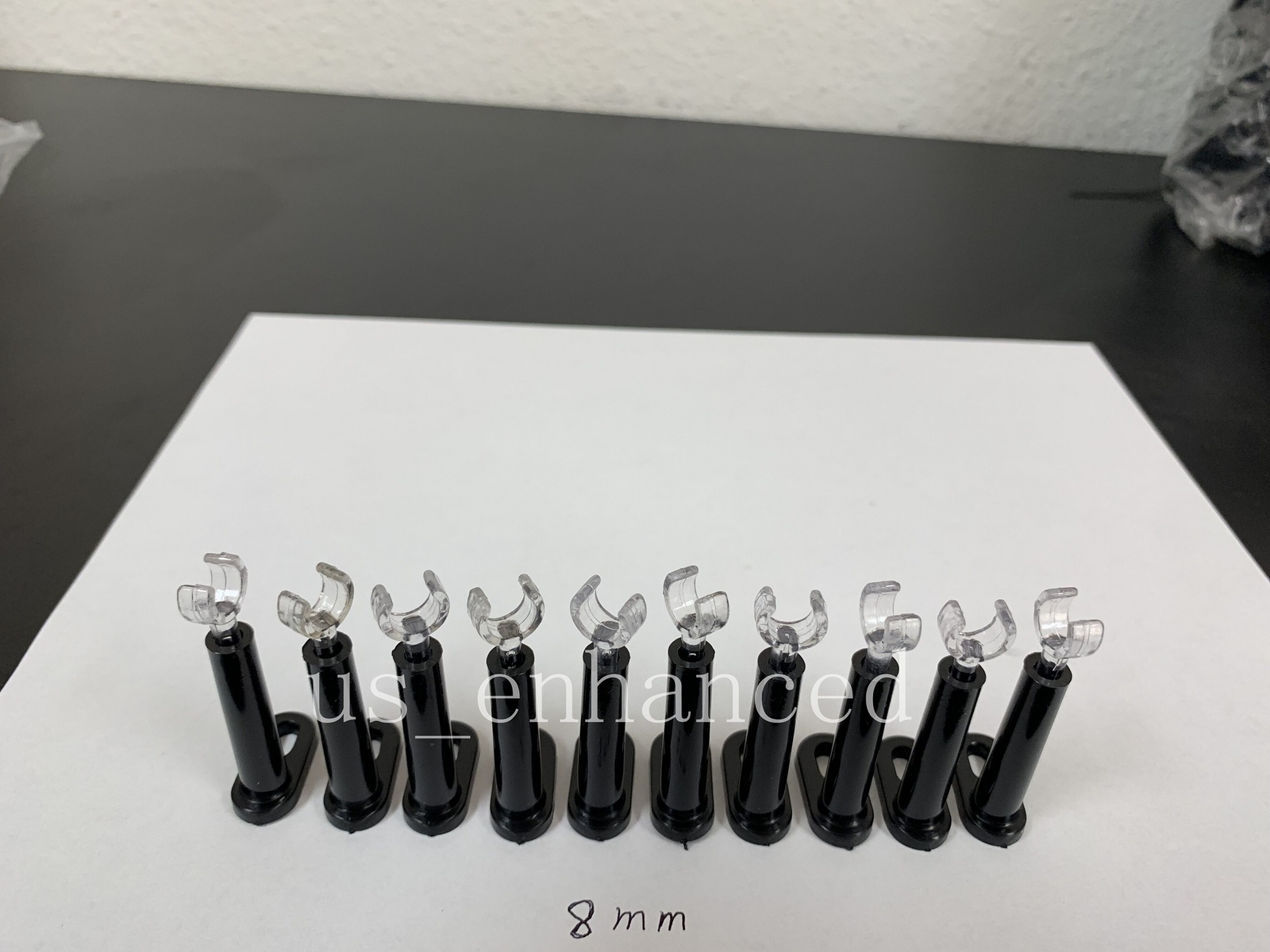 Lot Of 10 Neon Sign Tube Support/Stand Accessory 8mm | eBay