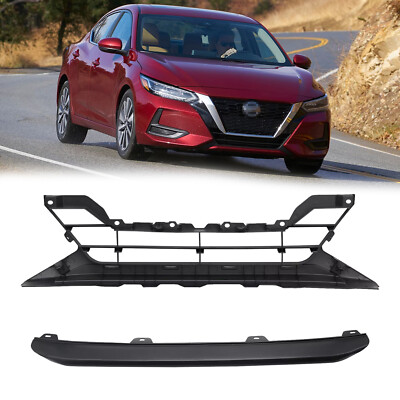 For 2020-2023 Nissan Sentra Front Bumper Lower Grille Trim Molding ...
