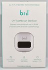 Bril UV Toothbrush Sterilizer White Rechargeable Wall Mount Brand New ...