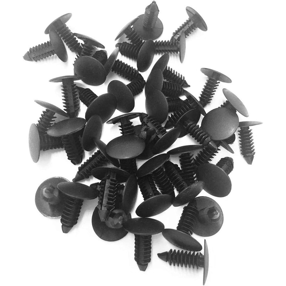 100pcs Nylon Retainer Clips Christmas Tree Fasteners for GM 1595864 ...