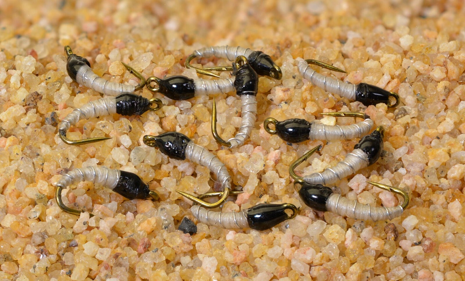 Miracle Midge White Midge Nymph Fly - 1 Doz Flies - Mustad Signature ...