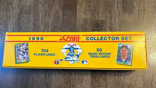 1990 Score Baseball Complete Factory Set Un-Sealed - Bo Jackson, Frank ...