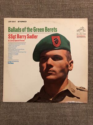 SSgt Barry Sadler "Ballads of the Green Berets" LP RCA Victor | eBay