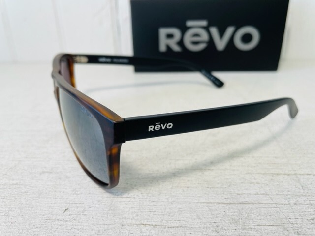 REVO RE1019 02 GY HOLSBY Matte Dark Tortoise w POLARIZED Grey Lenses ...