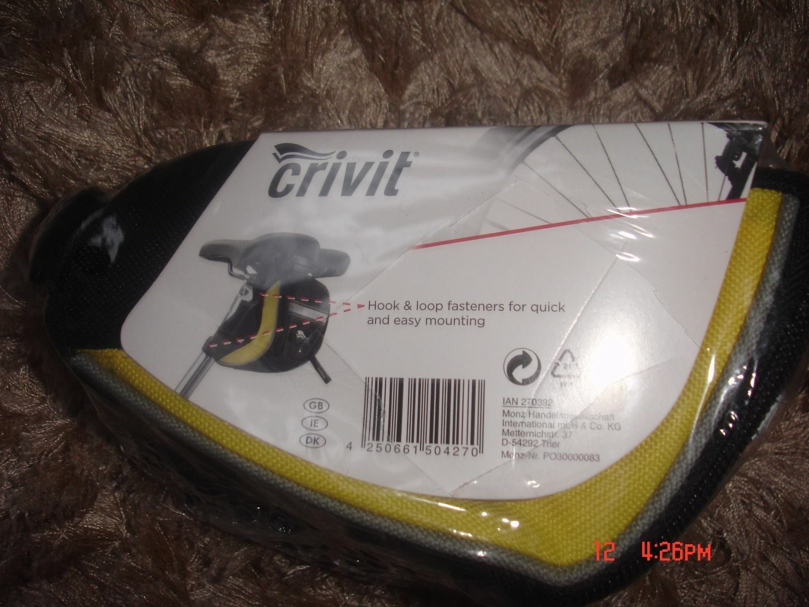 CRIVIT BICYCLE TOOL KIT WITH VERSATILE FOLDING TOOLS AND TUBE REPAIR ...