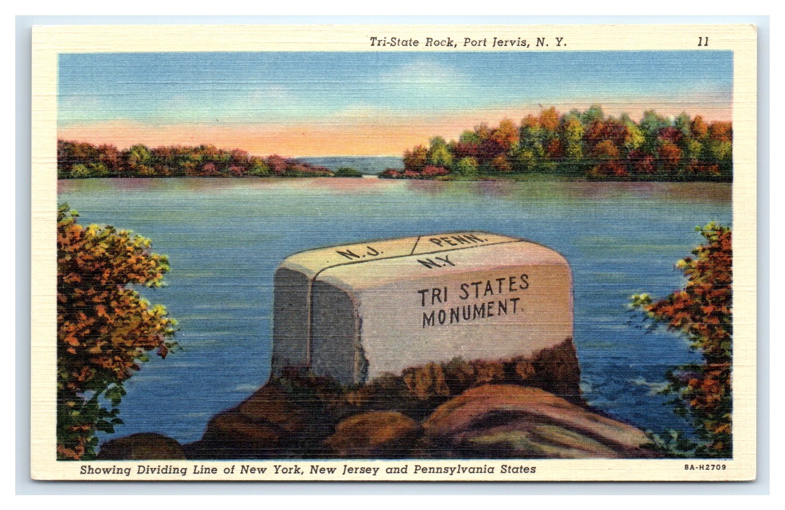 PORT JERVIS, NY Postcard- TRI STATE ROCK PORT JERVIS NY | eBay