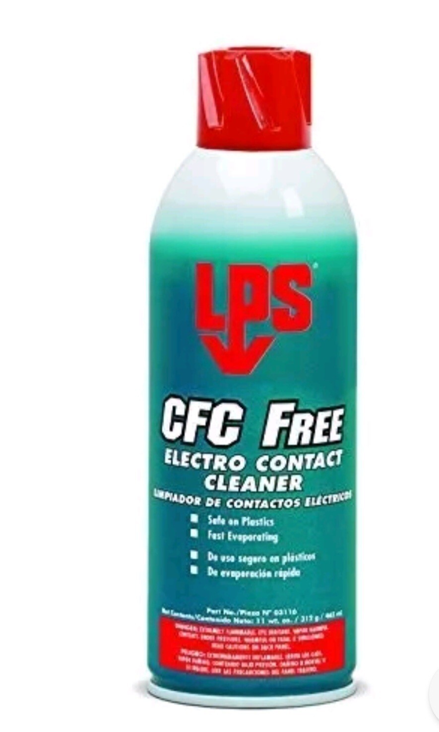 (Pack of 3) LPS - LPS 03116 CFC Free Electro Contact Cleaner, 11 oz ...