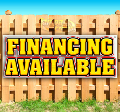 FINANCING AVAILABLE Advertising Vinyl Banner Flag Sign Many Sizes | eBay