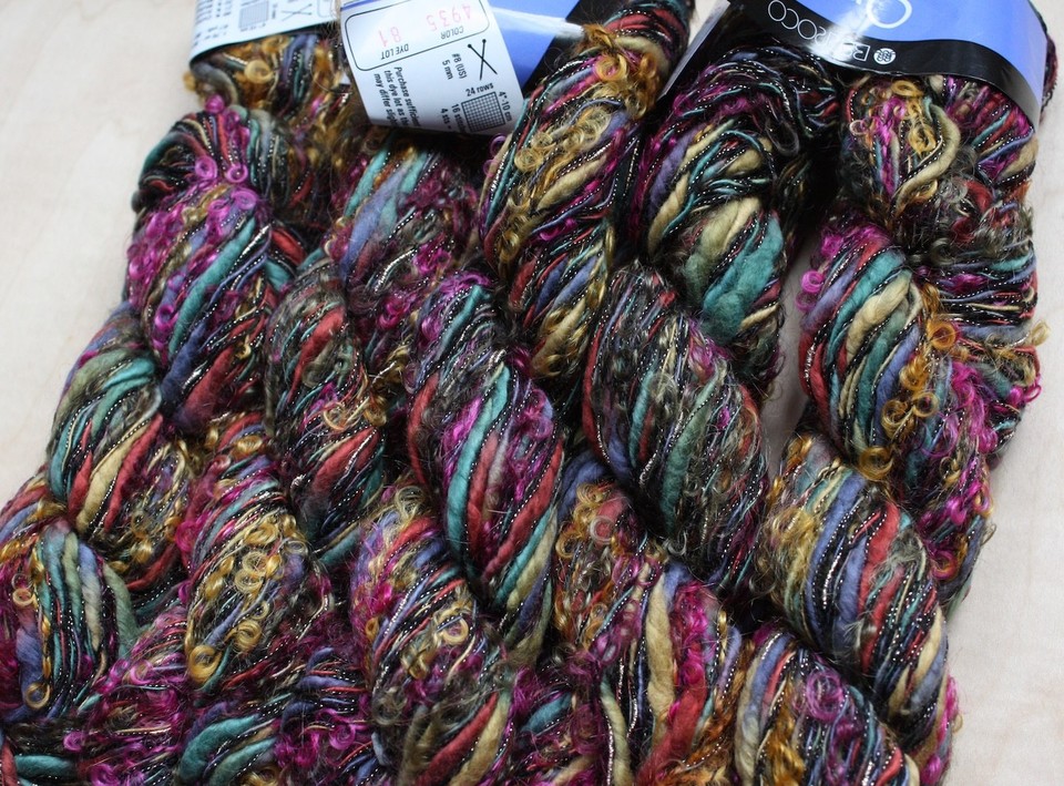 Berroco Optik Yarn 5 Skeins New 4935 Color Dye Lot 81 | eBay