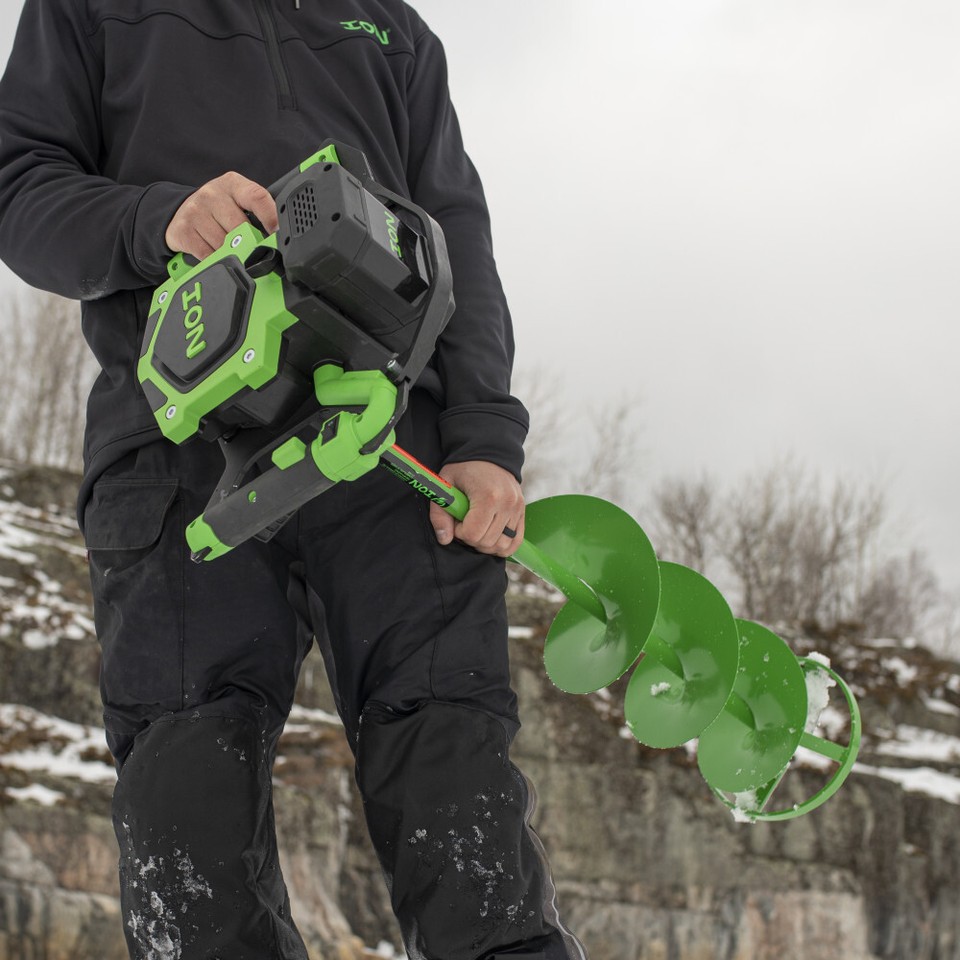 Ion Ice Auger Alpha Steel 10'' | eBay