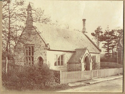 Radipole, Dorset school house. Rare 1880s albumen photograph | eBay UK