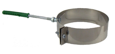 Edelstahl Schornstein Montage Schelle Wand 100 110 120 125 130 140 150 ...