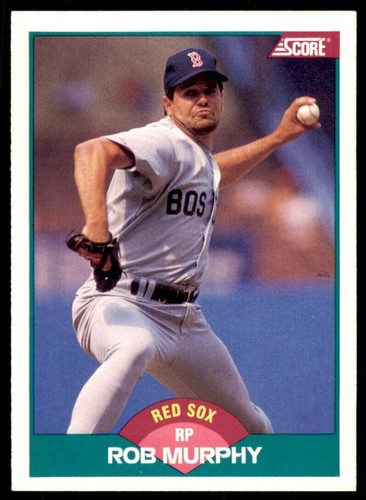 1989 SCORE TRADED ROB MURPHY BOSTON RED SOX #8T | eBay