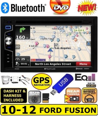 2010-2012 FORD FUSION GPS NAVIGATION SYSTEM BLUETOOTH CD/DVD CAR RADIO ...