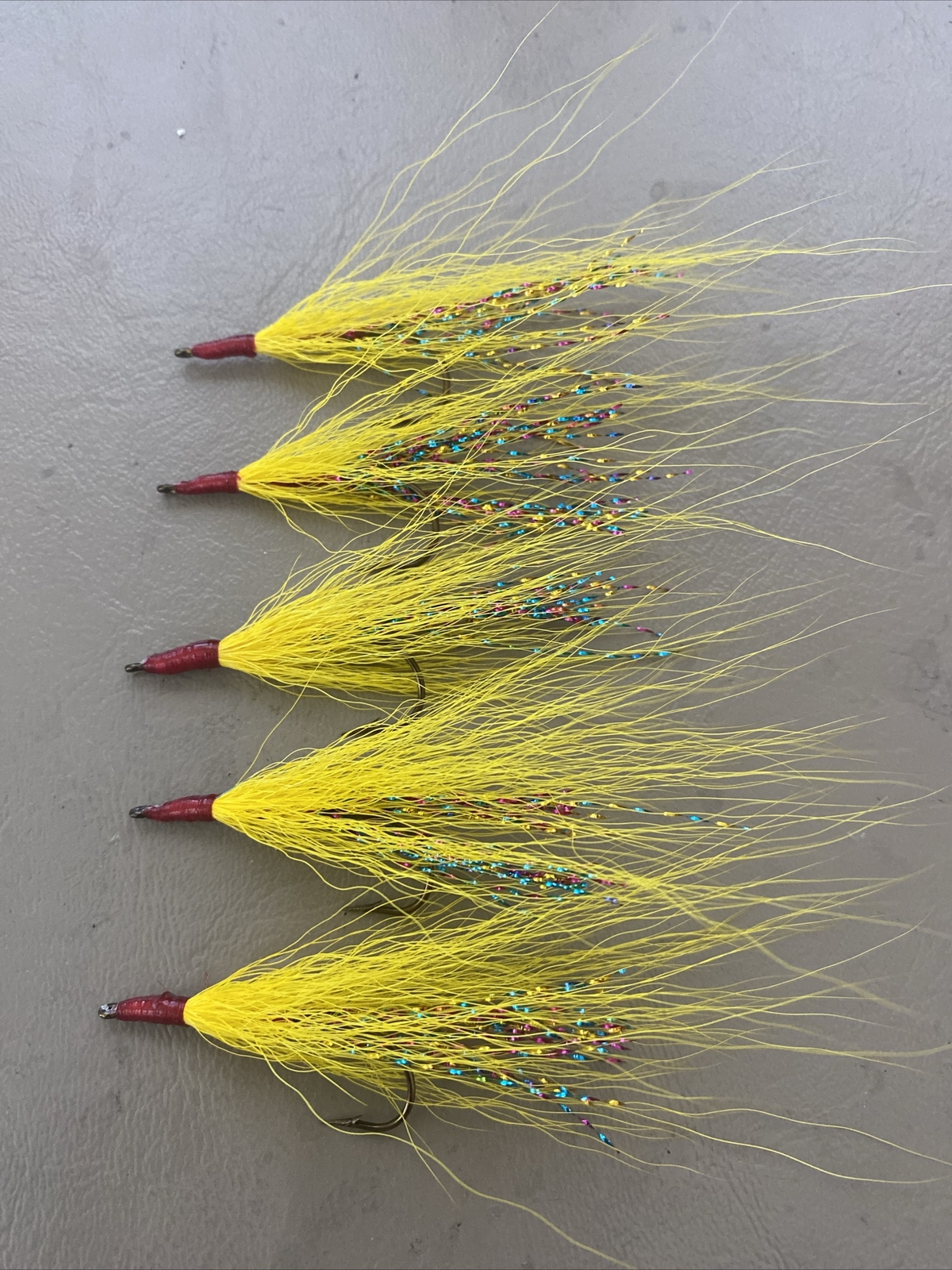 Bucktail River Streamer Flies- Hand Tied - Walleye, White Bass, Salmon ...