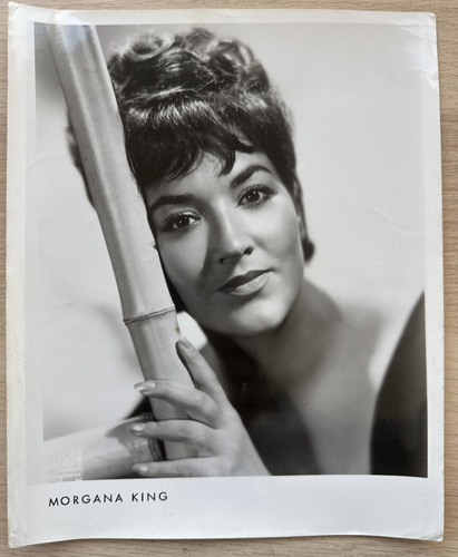 1972 Orig Photo SINGER MORGANA KING Film Debut THE GODFATHER Mama ...