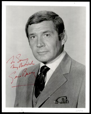 Gene Barry 8" x 10" Photograph Signed Autograph (no COA) | eBay