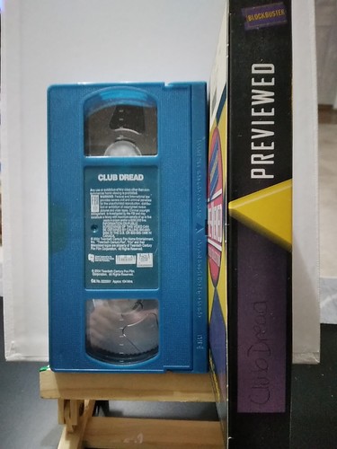 Club Dread (VHS, 2004) Blockbuster PVT [Comedy, Horror, Halloween] | eBay