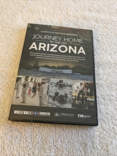 JOURNEY HOME TO THE USS ARIZONA DVD Narrated By Matthew Broderick FREE ...