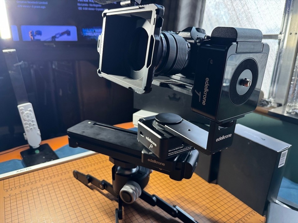 Edelkrone SliderONE PRO v2 with Tilt-Kit and 2-HeadOne V2, Contoller V2 ...