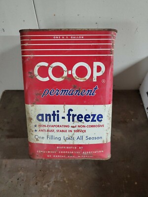 Coop Permanent Anti Freeze Metal Can | eBay