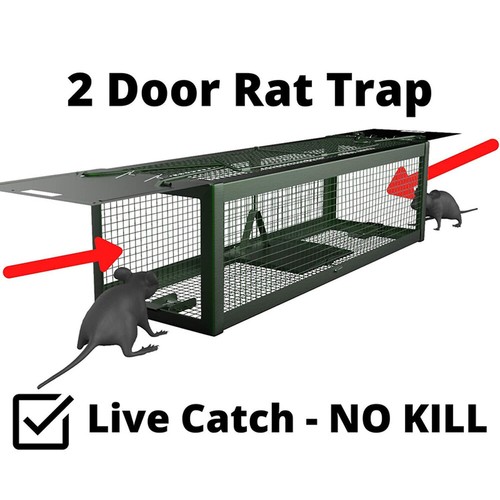 Mouse Rat Trap Squirrel Trap Heavy Duty Humane Live Vermin Pest Animal ...