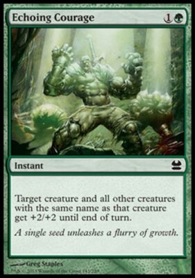 4 X MAGIC MTG MODERN MASTERS MMA 2013 #143 Echoing Courage VO | eBay