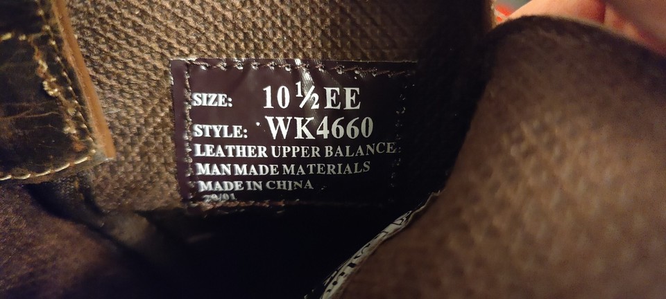 Justin Original Workboots Superintendent Electrical Soft Toe Work Mens ...