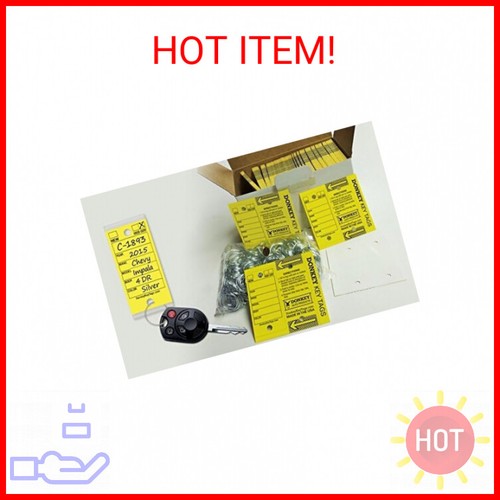 Donkey Key Tags, Laminated Self-Protecting (250 Tags Per Box with Metal ...