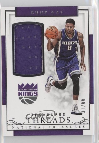 2016-17 Panini National Treasures Treasured Threads /99 Rudy Gay #15 | eBay