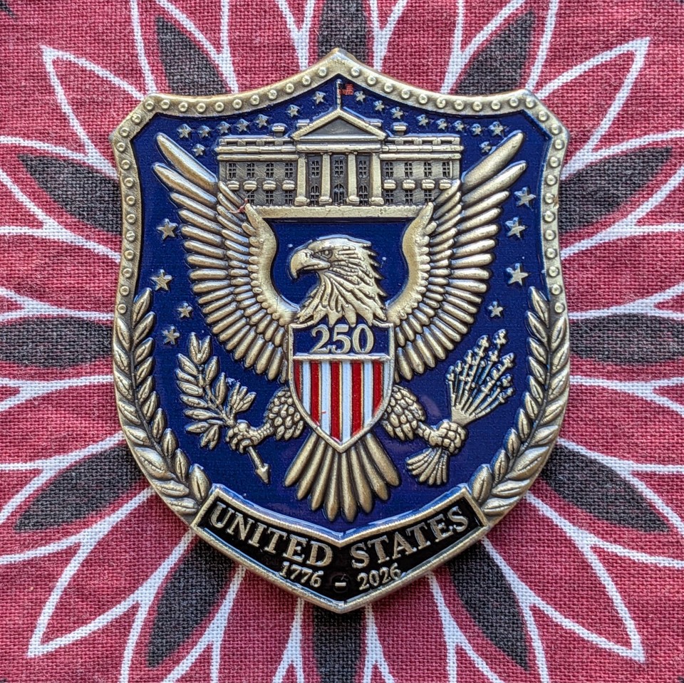 250th Anniversary USA Statue of Liberty Challenge Badge Commemorative ...