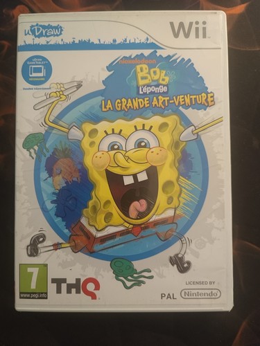 Bob L'éponge - La Grande Art'venture - Complet FR - Nintendo Wii | eBay