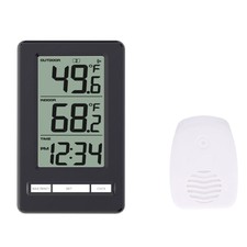 SkyScan Atomic Clock 433mhz Wireless Temperature Transmitter & Bracket ...