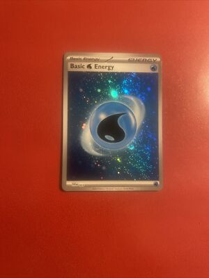 BASIC WATER ENERGY 003 REVERSE HOLO POKEMON 151 COSMIC SWIRL | eBay