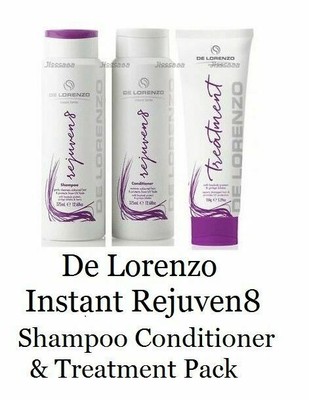 De Lorenzo Instant Rejuven8 Shampoo Conditioner & Treatment Rejuven 8 ...