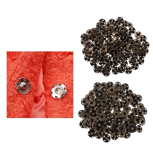 50 sets of tailoring snap fasteners for tailoring for jackets, jeans ...