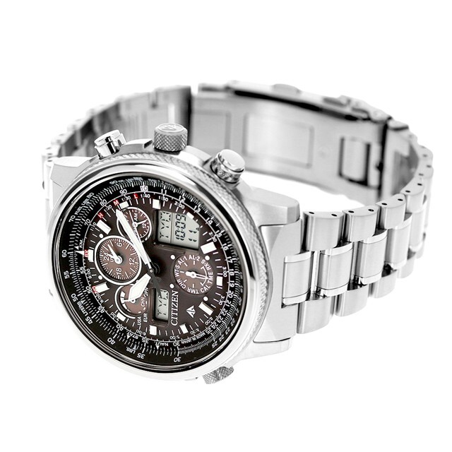 Citizen Promaster Sky PMV65-2271 Eco-Drive Solar Atomic Titanium From ...