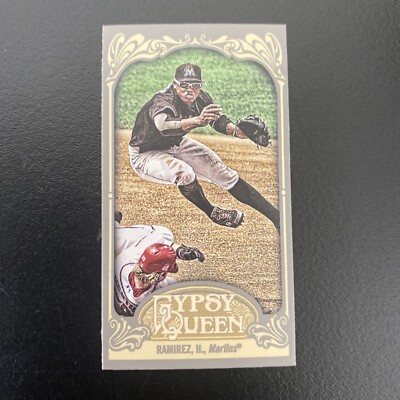 2012 Topps Gypsy Queen Mini Gypsy Queen Back #99 Hanley Ramirez | eBay
