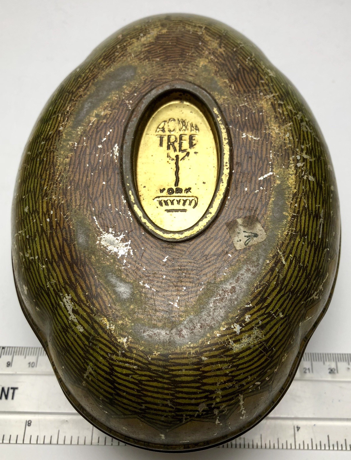 Antique Vintage Late Victorian Tin with Lid - Rowntrees of York ...