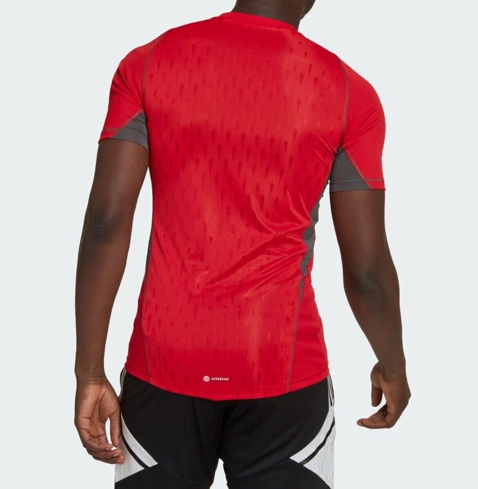 adidas AEROREADY Tiro 23 Pro Short Sleeve Goalkeeper Jersey Tee Shirt ...