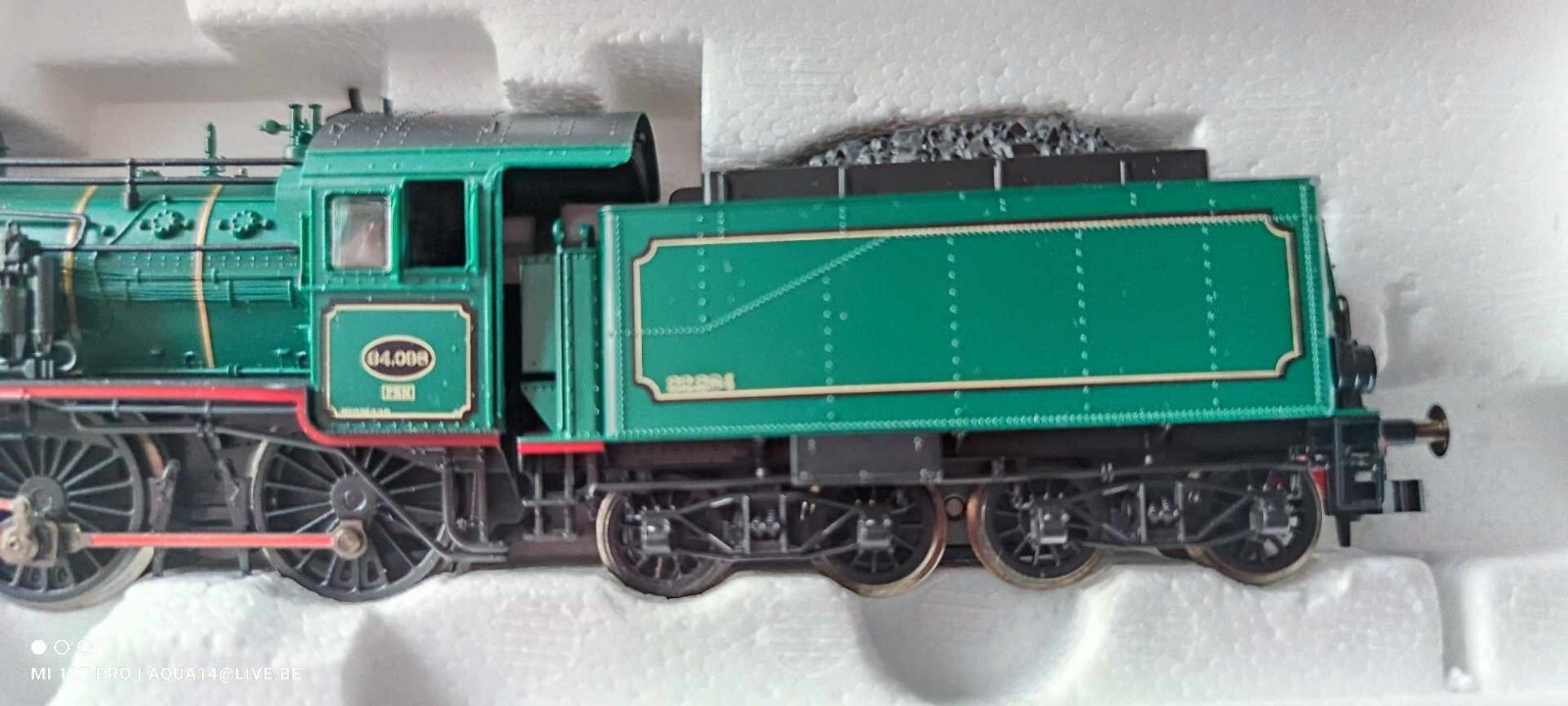 locomotive Fleischmann 416772 HO DCC Sound SNCB NMBS 64.098 H0 Digital ...