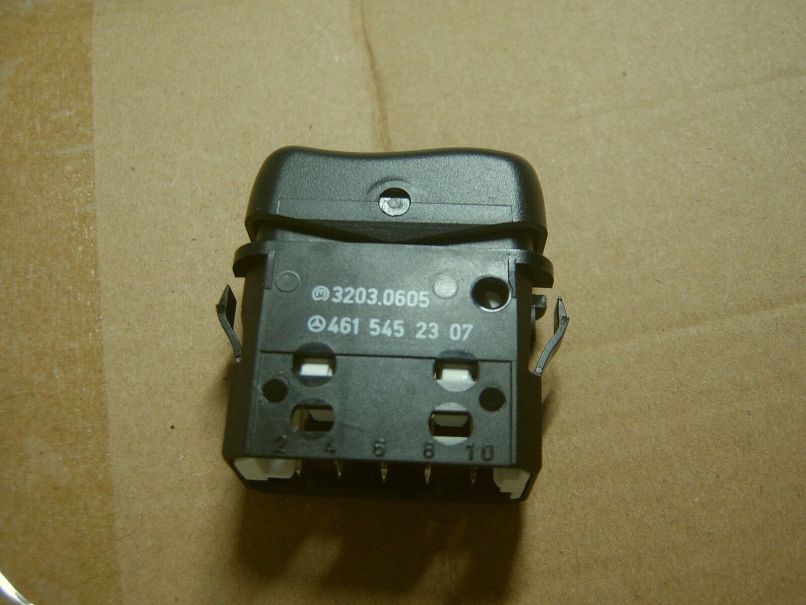 Mercedes Benz G-Wagon W461- W463 Console Switch - rear screen heater ...