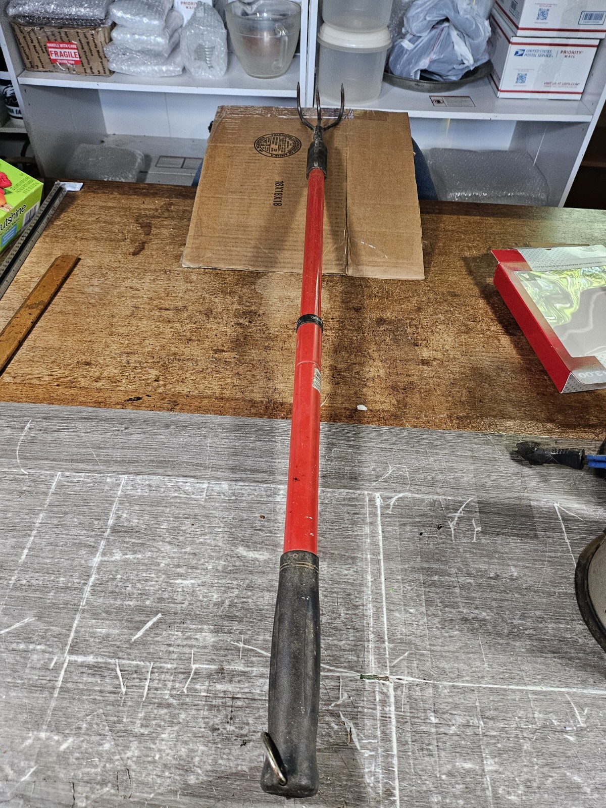 CORONA GARDEN TOOLS THREE TINE HOE WITH EXTENDABLE HANDLE GT3090 | eBay